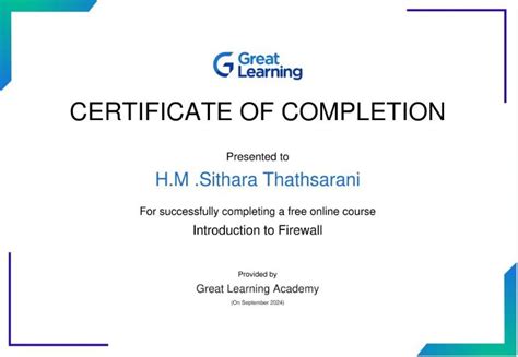 Greatlearning Firewall Sithara Thathsarani