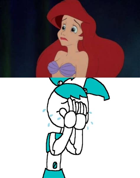 Ariel Feels Bad For Xj 9 Crying By Mariahlovestheppg On Deviantart