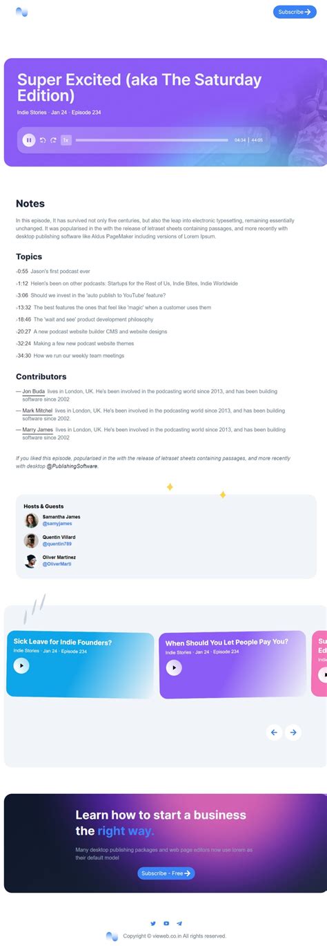 GitHub AnishVermaIsHere Vieweb The Figma Replication Vieweb Podcast Home Page In NextJS