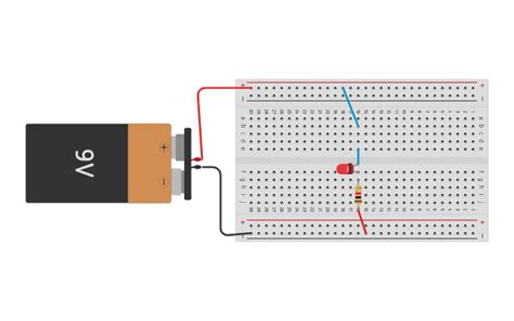 Circuit Design Activity Numbers 41 Basic Circuits Led On Tinkercad