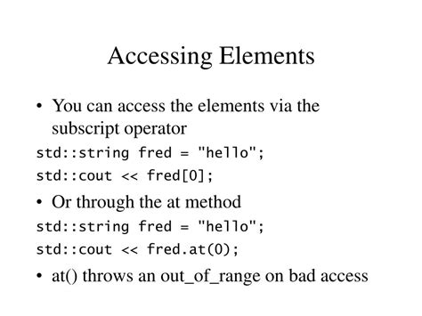 Ppt Mastering C String Class Methods And Usage Guide Powerpoint
