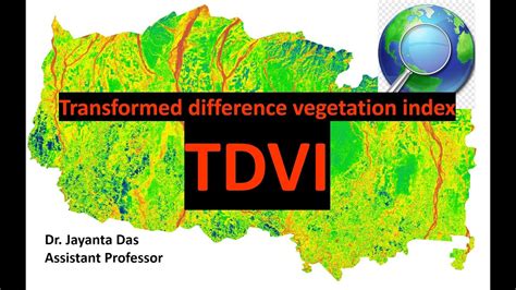 How To Calculate Transformed Difference Vegetation Index Tdvi In