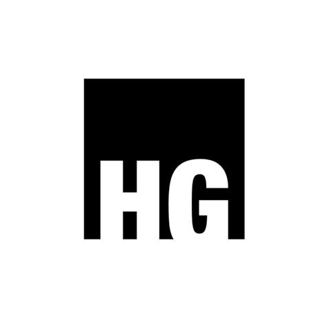 Premium Vector Hg Brand Name Initial Letters Monogram Hg Name Typography
