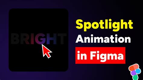 How to Create Interactive Spotlight Effect in Figma | Figma Tutorial - YouTube