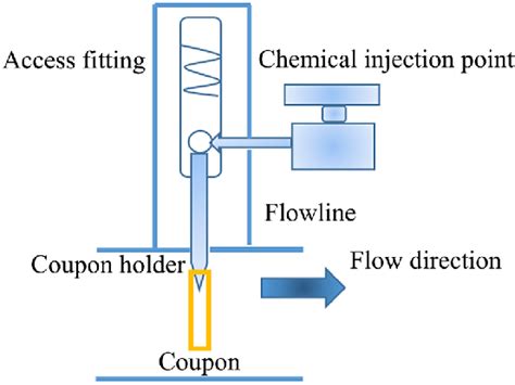 The Schematic Illustration Of The Injection Point To Sample The Fluid