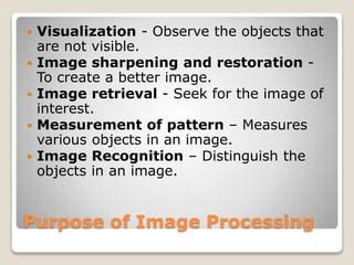 Cse Image Processing Ppt PPTX