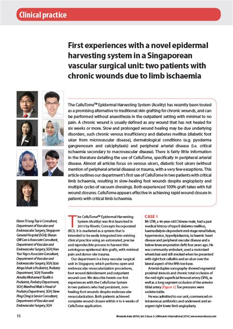 First Experiences With A Novel Epidermal Harvesting System In A