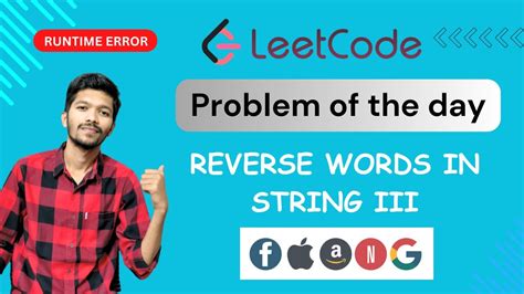 151 reverse words in a string daily challenge today youtube