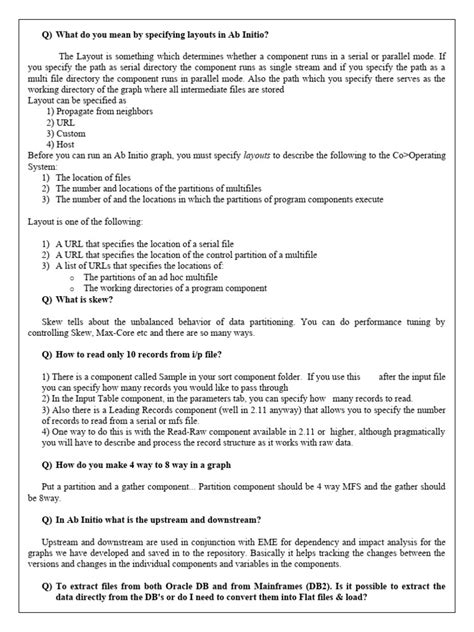 Ab Initio Faq S Part1 Pdf Parameter Computer Programming