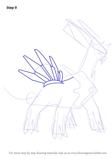 How To Draw Dialga From Pokemon Pokemon Step By Step DrawingTutorials Com