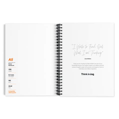 Shop Our Paper Notebooks Inq
