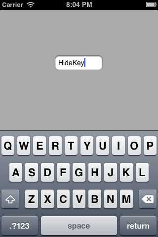 Sample On Hiding Keyboard In Ios Mindstick