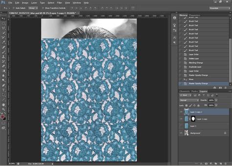 Photoshop Tutorial How To Apply A Texture To A Face By Using A Displacement Map Discover