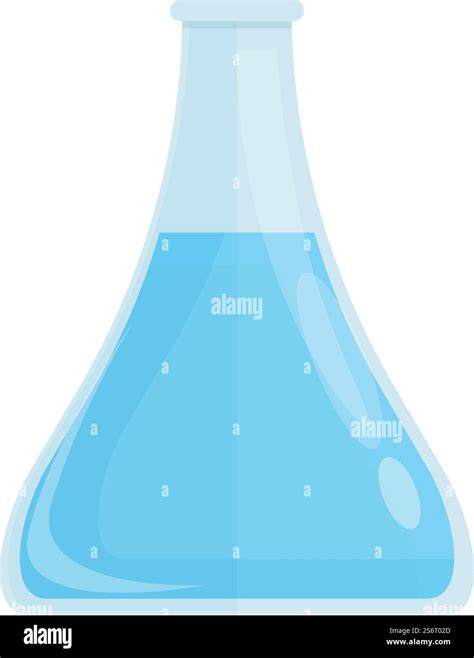 Medical Flask Icon Cartoon Vector Chemistry Lab Medicine Laboratory