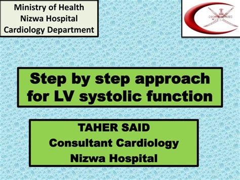 Lv Systolic Functionpptx