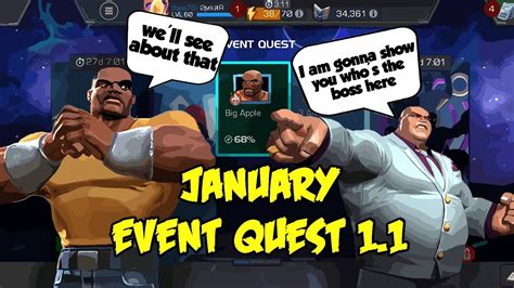 MCOC January Monthly Event Quest YouTube