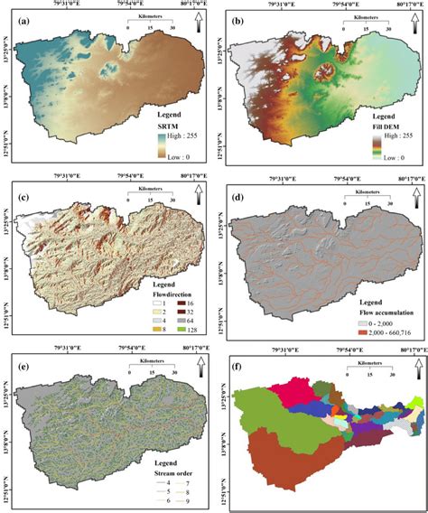 Delineation Of Ak Sub Basin From Srtm Downloaded From Usgs A Digital