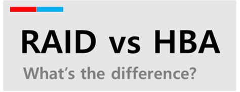 IT Base RAID mode와 HBA mode 비교 설명 YesXYZ