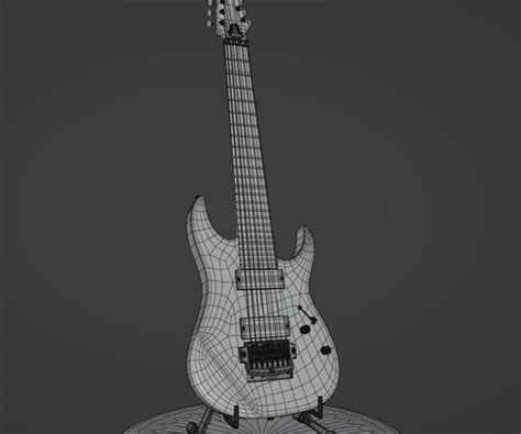 Artstation Ibanez 8 String Electric Guitar Resources