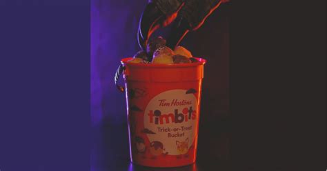 Tim Hortons Restaurants Selling Trick Or Treat Buckets Loaded With Timbits 103 9 Max Fm