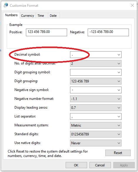 acutility not a valid floating point value aquacheck helpdesk