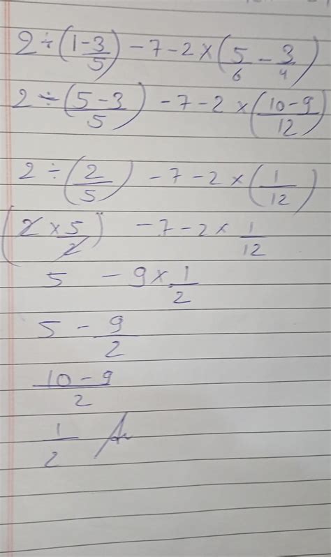 2÷ 1 3 5 7 2 5 6 3 4