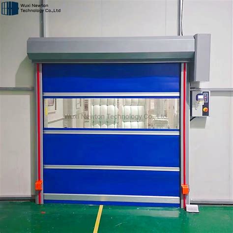 Auto Fabric Pvc High Speed Industrial Rolling Door Food Industry Used