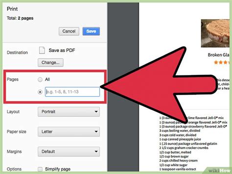 How To Print Only A Section Of A Web Page Document Or Email