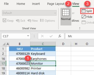 How To Use Split Screen In Excel Google Sheets Automate Excel