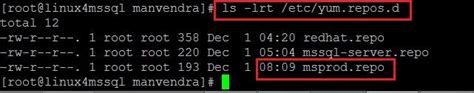 Fixing Dependency Issues During Installation Of Sql Server Tools On Red