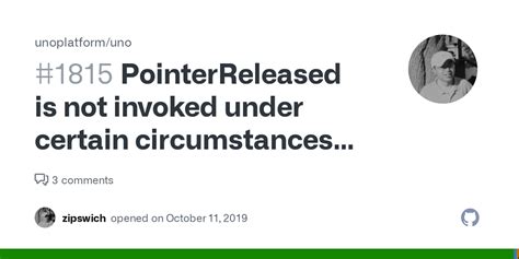 Pointerreleased Is Not Invoked Under Certain Circumstances With Android