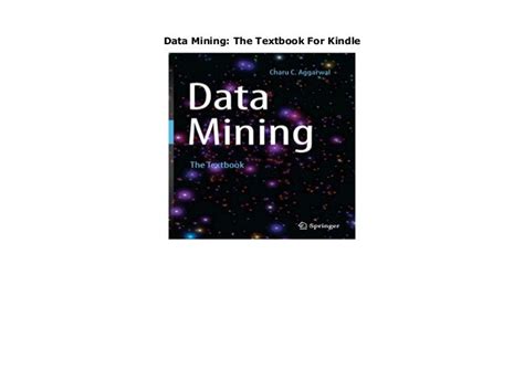 Data Mining The Textbook For Kindle