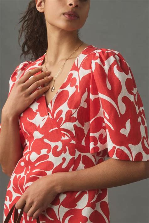 Rhode 마리아나 리넨 드레스 앤트로폴로지 한국 공식 스토어 유니크한 여성 패션 및 라이프스타일 편집샵 200개이상의