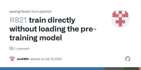 Train Directly Without Loading The Pre Training Model Issue Jwyang Faster Rcnn Pytorch