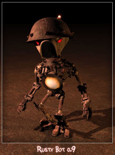 Rusty Bot 09 Flyaround By Ndkayjah On Deviantart