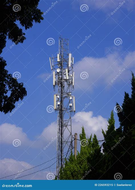 A Base Transceiver Station Bts Stock Image Image Of Signal Cellular 226593215
