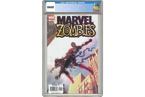 Marvel Zombies 2005 1a Comic Book Cgc Graded Mx
