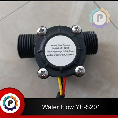 jual flow meter 1 2 water flow sensor yf s201 1 2 yf s201 shopee