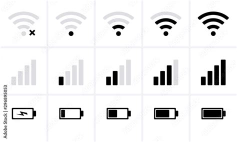 Wireless Icon Bar