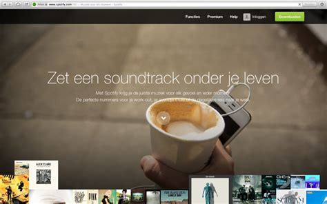 Spotify Layout Digital Design Spotify Digital