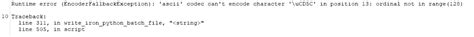 Ladybug Tools 130 Installation Issue Error Ascii Ladybug Tools