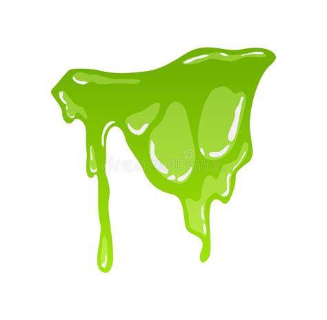 Cartoon Mucus Green Goo Drip Stock Illustrations 381 Cartoon Mucus