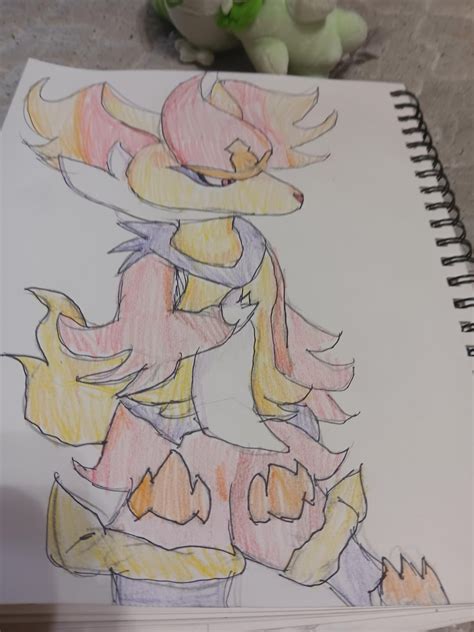 Redesigned The Fusion Of Delphox And Cinderace R Cinderace