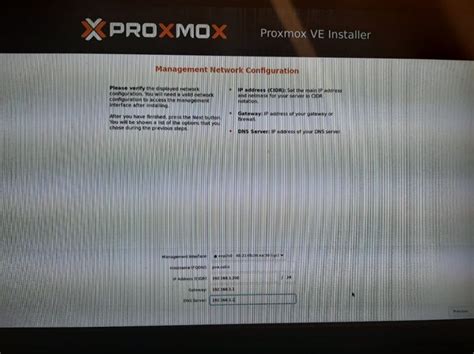 Installation Et Configuration De Proxmox