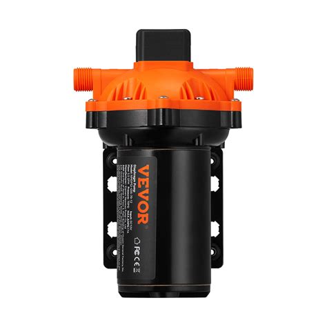 Vevor Water Diaphragm Pump 12v Dc 55 Gpm Flow 70 Psi Rated Pressure
