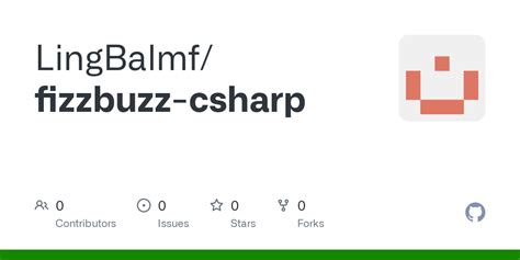 GitHub LingBalmf Fizzbuzz Csharp