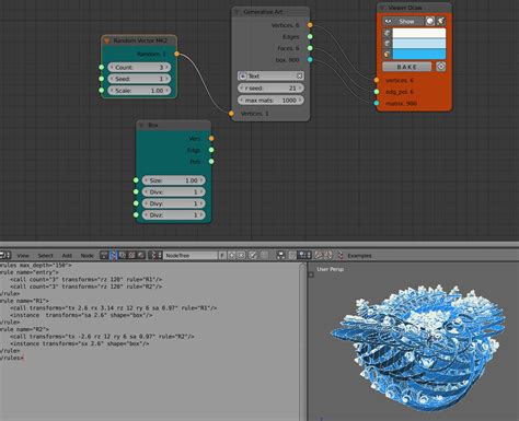 No Output From Generative Art Node Issue Nortikin Sverchok GitHub