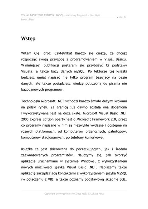 Visual Basic 2005 Express I Mysql Pdf