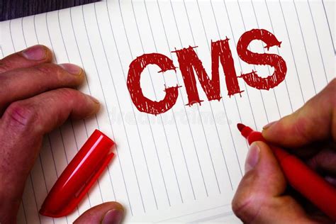 Conceptual Hand Writing Showing Cms Business Photo Showcasing Content Management System