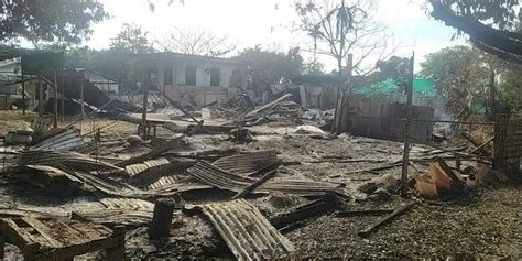 ခင်ဦးမြို့နယ်တွင် စစ်ကောင်စီတပ် သတ်ဖြတ်ထားသည့် ဒေသခံရုပ်အလောင်းအချို့ တွေ့ရှိ